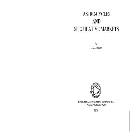 Astro-cycles-and-speculative-markets by jenson | PDF