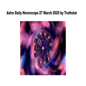 Astro Daily Hororscope by Truthstar.pptx