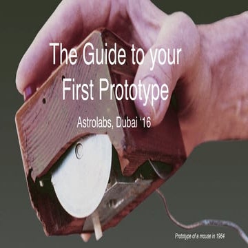 The guide to your first prototype | PDF