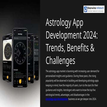 Astrology App Development 2024 Trends, Benefits & Challenges | PPTX