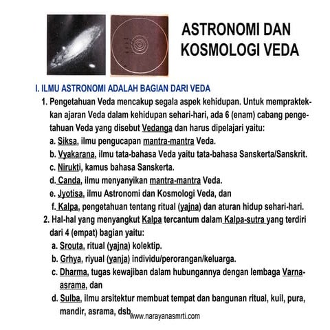 Astronomi dan Kosmologi Veda | PPT