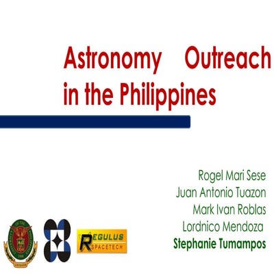 Astronomy Outreach in the philippines | PDF