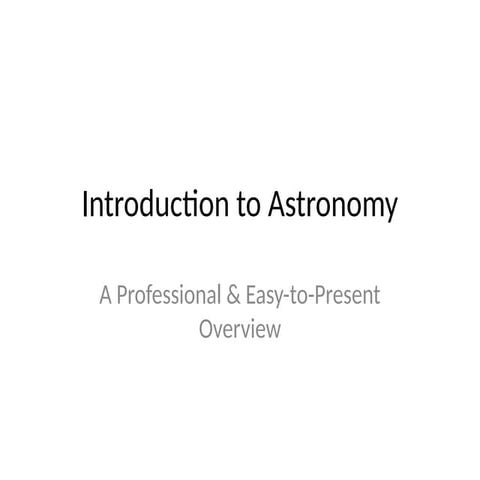 Easy and Astronomy_Presentation.pptx pdf | PPTX