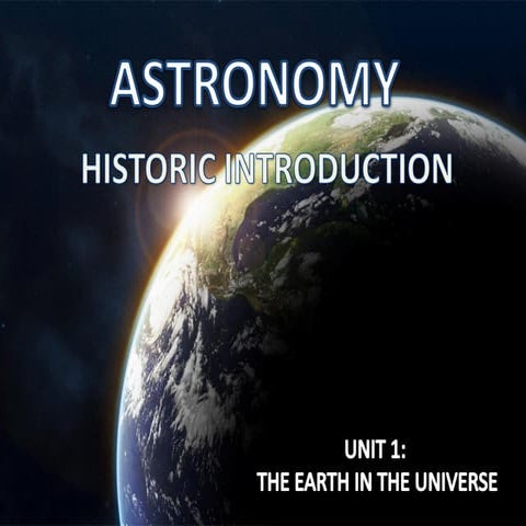 Astronomy slideshow | PDF
