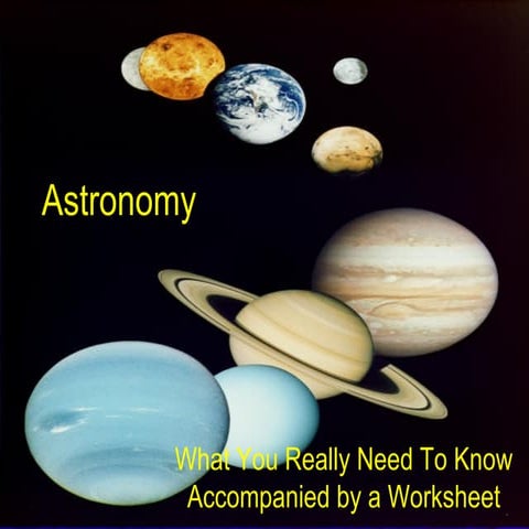 Astronomy Basics | PPT