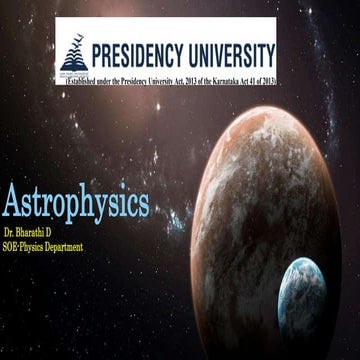 Astrophysics Ppt