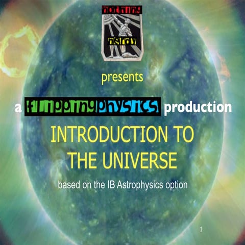 IB Astrophysics - intro to the universe - Flippingphysics by ...