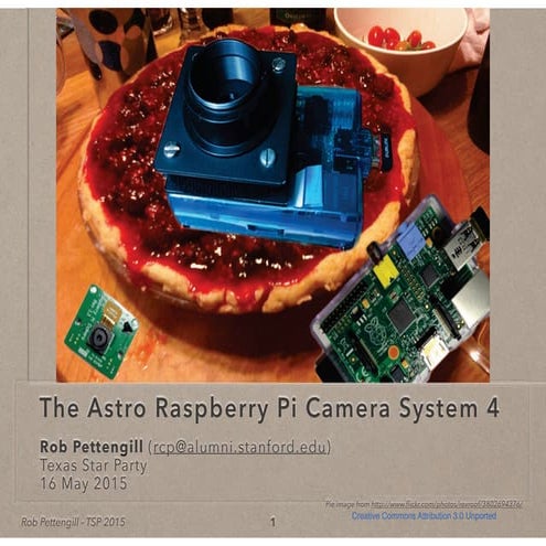 The Astro Raspberry Pi Camera System 4 | PPT