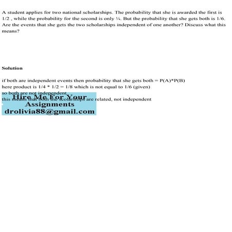 A student applies for two national scholarships. The probability tha.pdf
