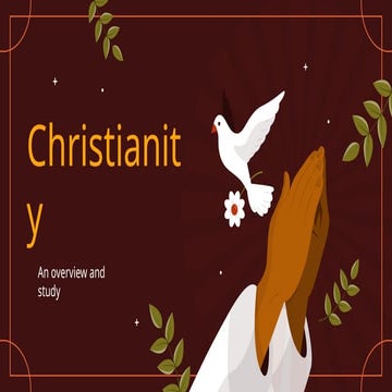 CHRISTIANITY intro to world religions | PPTX