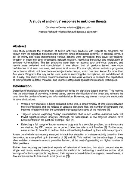 Advanced polymorphic techniques | PDF