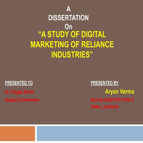 A Study of Digital Marketing of Reliance Industries rf.pptx
