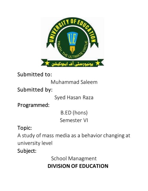 An Introduction to Electronic Media | PDF