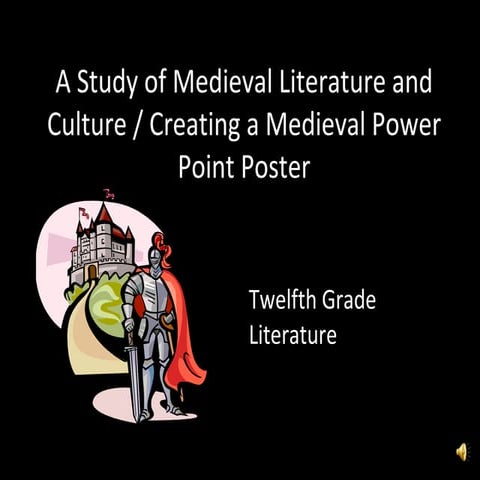 A study of medieval | PPT