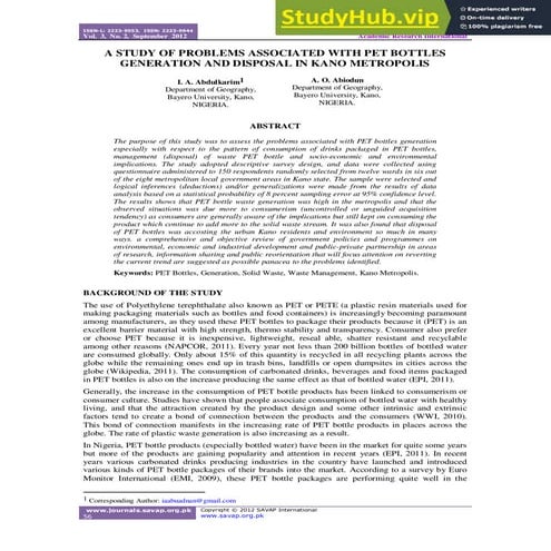Project report | PDF