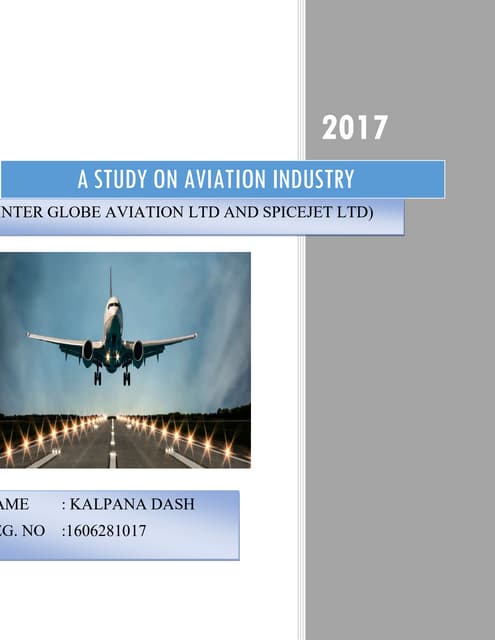 Introduction to the aviation industry