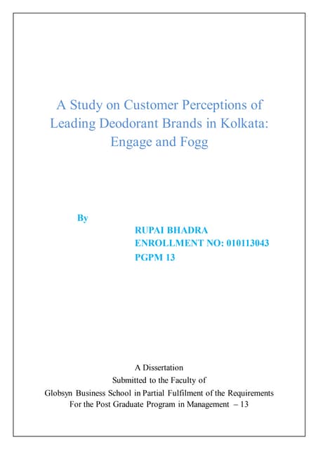 ITC Interrobang | PDF | Deodorant and Antiperspirant | Personal Care