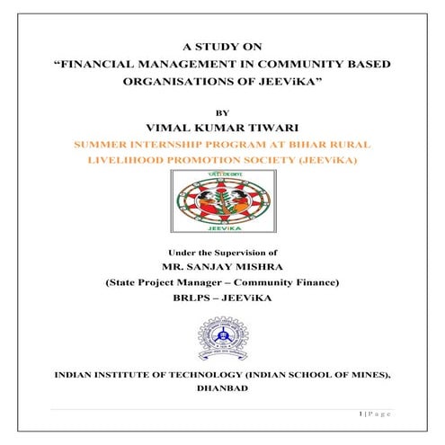 A study on_financial_management_in_community_based_organisations_of_jee ...