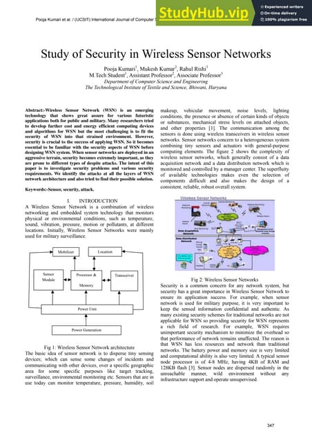 Wireless Sensor Networks Unit 1 Pdf