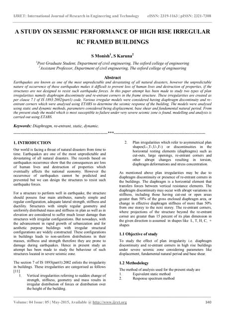 IRJET- Estimation of Ductility for High Rise Buildings for a Different ...