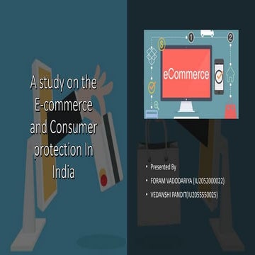 A study on the E-commerce and Consumer protection (1) (2) (1).pptx