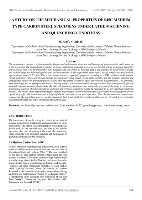 Lab report engineering materials lab - tensile test | DOCX | Physics ...