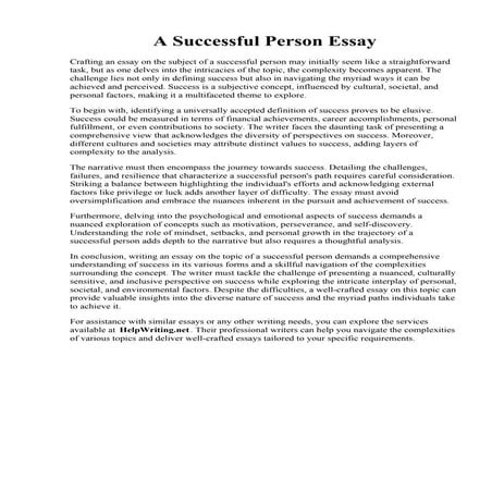 A Successful Person Essay.pdf