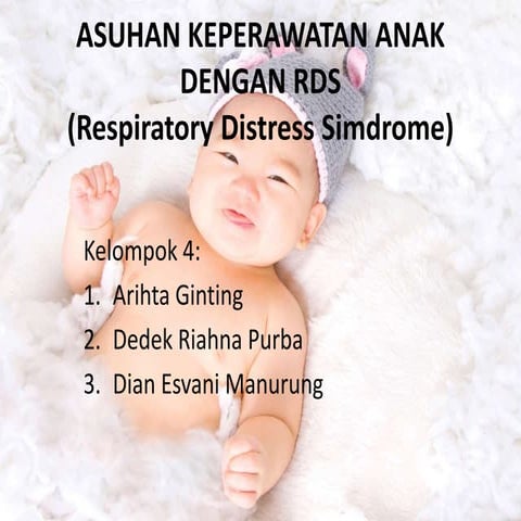 Asuhan keperawatan anak dengan rds | PPTX