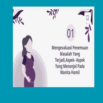 Asuhan Kehamilan Ulang perlu dilakukan untuk memantau ibu hamil pada setiap saat trimester.pdf