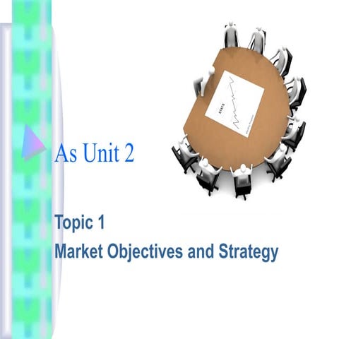 As unit 2 marketing objectives | PPT