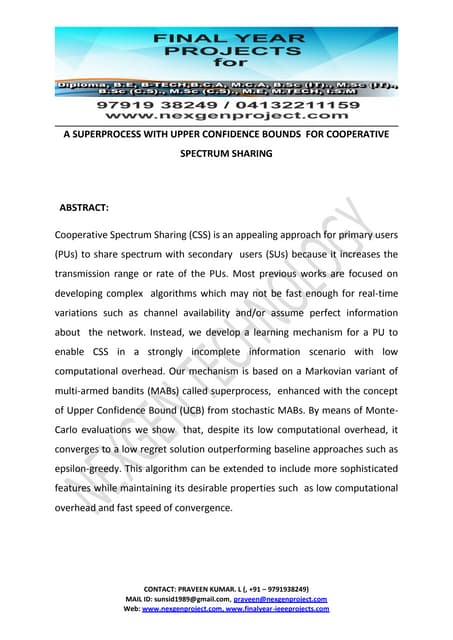 Cross Layer Design Of Distributed Sensing Estimation With Quality 0059