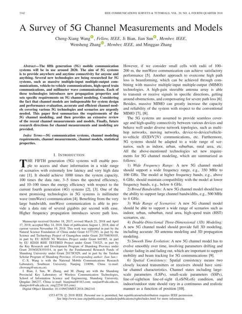 UNIT - II.5g technologies wireless propogation channels | PPT