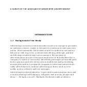 A SURVEY OF THE LANGUAGE OF NEWSPAPER ADVERTISEMENT (A CASE STUDY OF ...