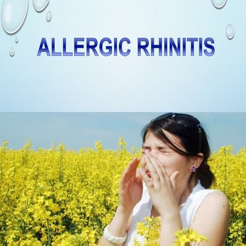 allergic rhinitis | PPT