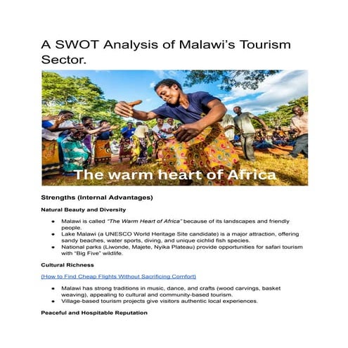 A SWOT Analysis of Malawi’s Tourism Sector.pdf