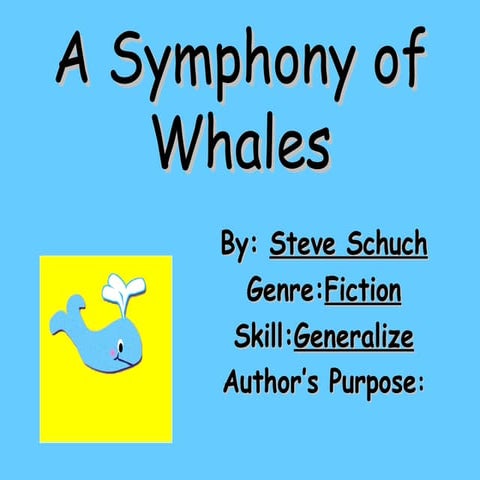 A Symphony Of Whales | PPT