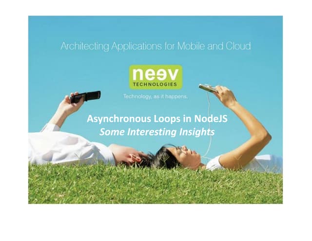 Asynchronous Loops In Nodejs Insights Ppt