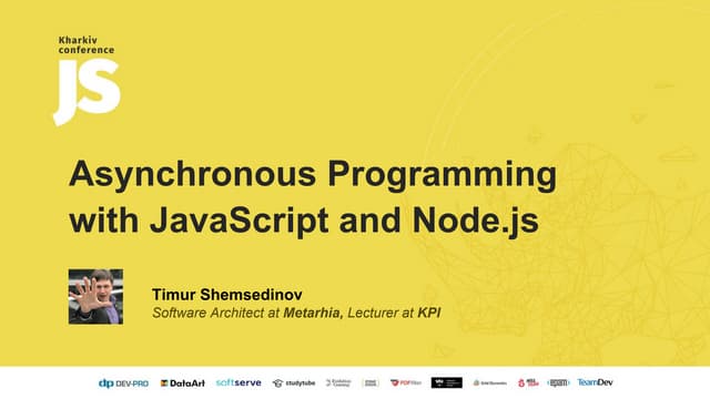 Asynchronous Programming With Java Script And Nodejs 7563