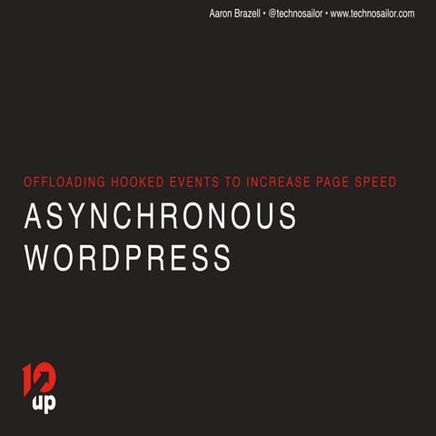 Asynchronous WordPress | PDF | Web Development | Internet