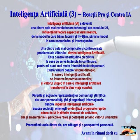 AT-Inteligenta Artificiala (3)-Reacții Pro si Contra IA-ssh.ppt