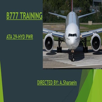 ATA 29-HYD PWR.pptx training information | PPTX