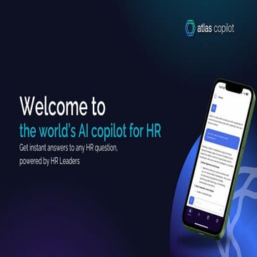 atlas hr copilot world first hr advisory and suppport | PPT