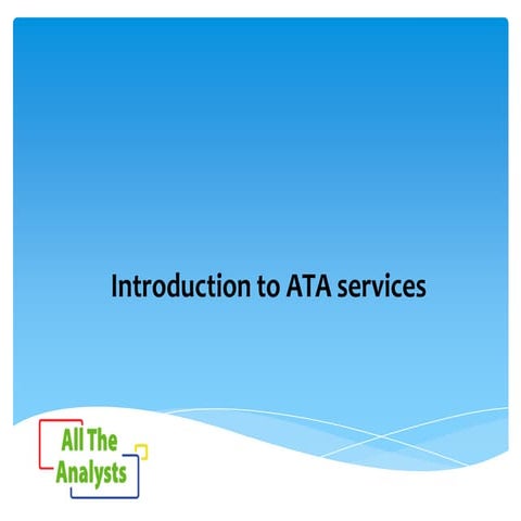 ATA overview | PPT