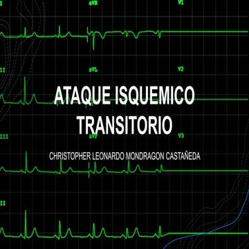 Ataque isquemico transitorio (AIT) Medicina Interna.pptx