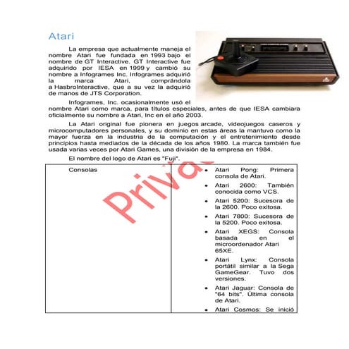 Atari | PPT