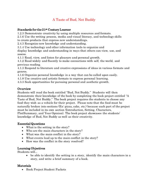 Book trailer lesson plan for ds | DOC | Genres