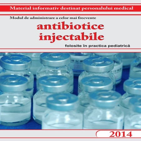 Antibiotice injectabile | PDF