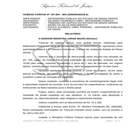 Ação civil ex delicto1 | DOCX