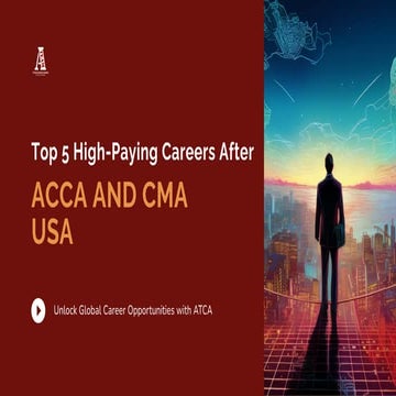 High-Paying Career Opportunities After Completing the ACCA and CMA USA ...