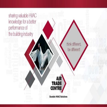 Atc air trade centre AHU References 08/20 | PPT